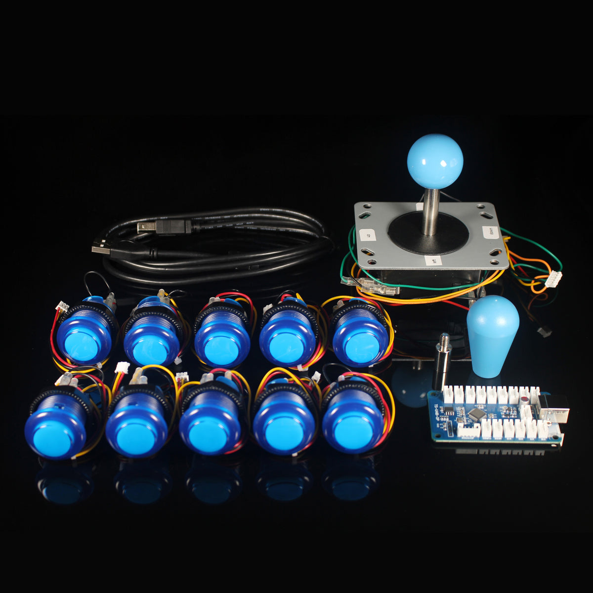 GRS LED Single Player Arcade DIY Kit | Thunderstick Studios