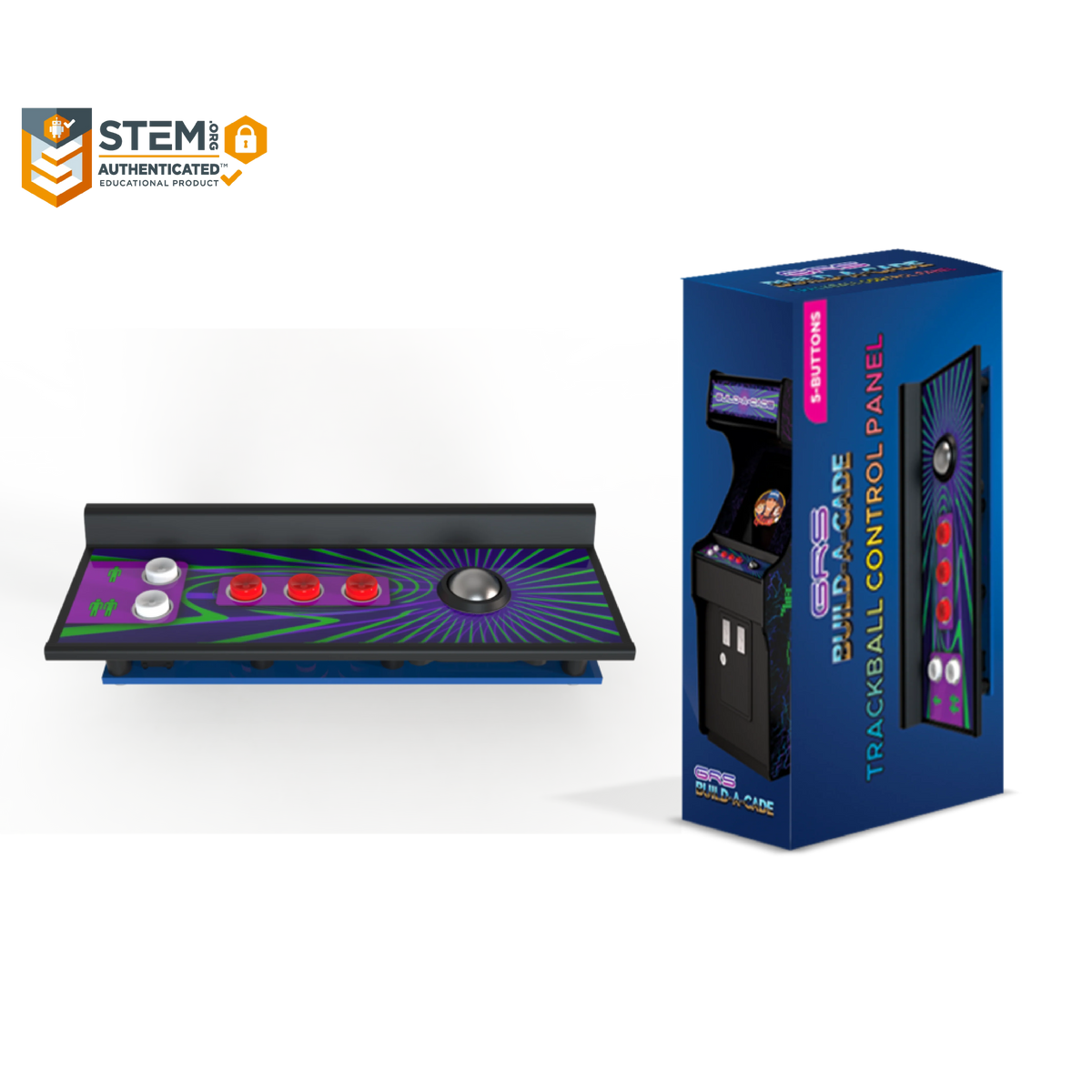 Trackball with 5 Buttons Control Panel - E | Thunderstick Studios